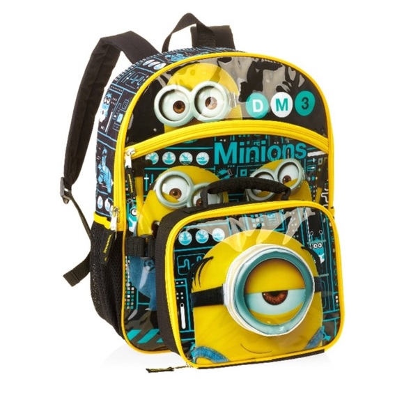 Universal Studio | Accessories | Despicable Me 3 Minions Backpack With ...